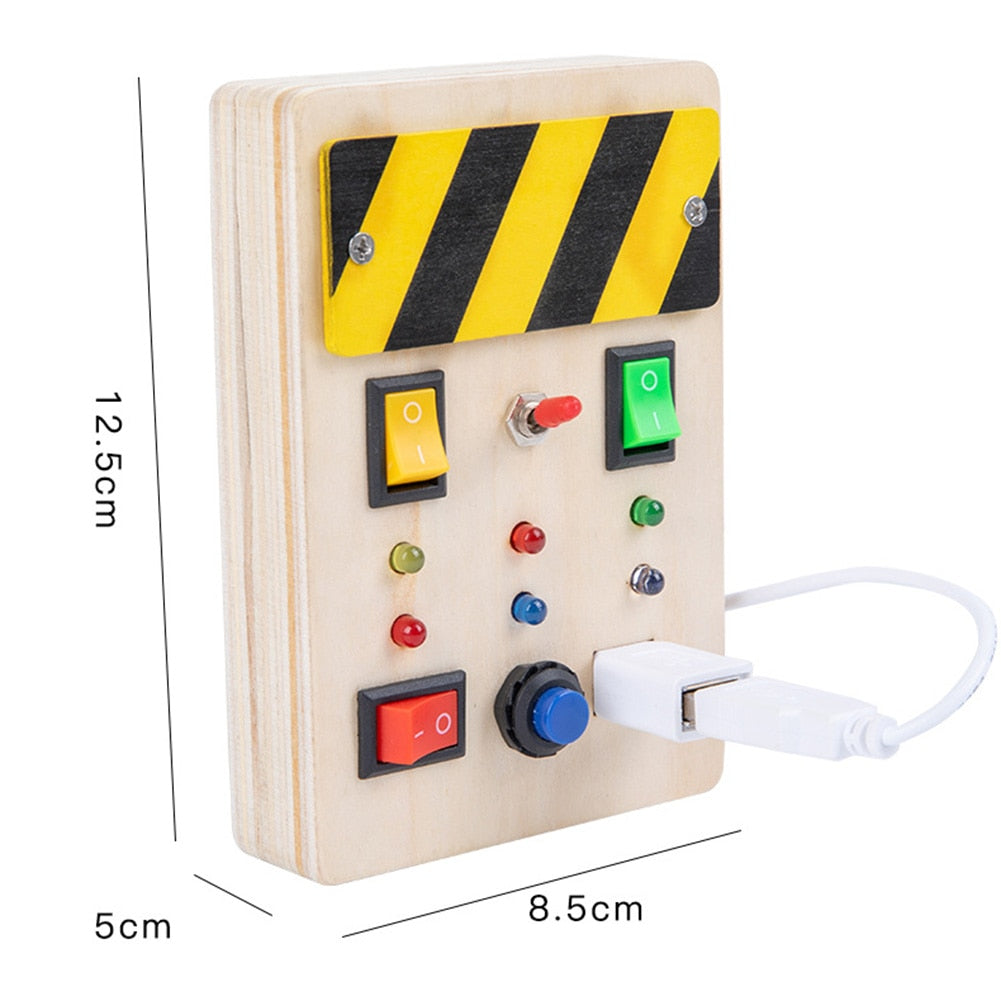 Switch N Play™ - Kids Electronic Busy Board